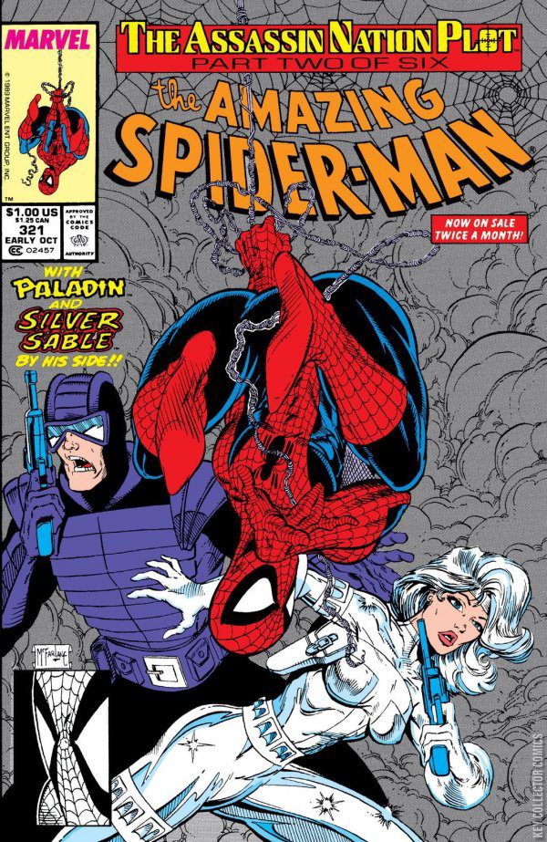 Amazing Spider-Man #321 Published October 1989 | Key Co