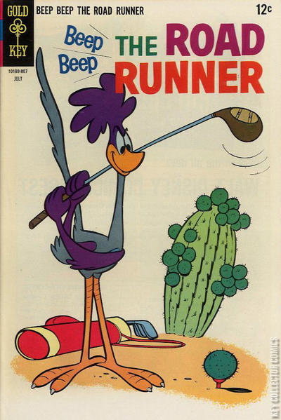 Beep Beep the Road Runner #8 Published July 1968 | Key