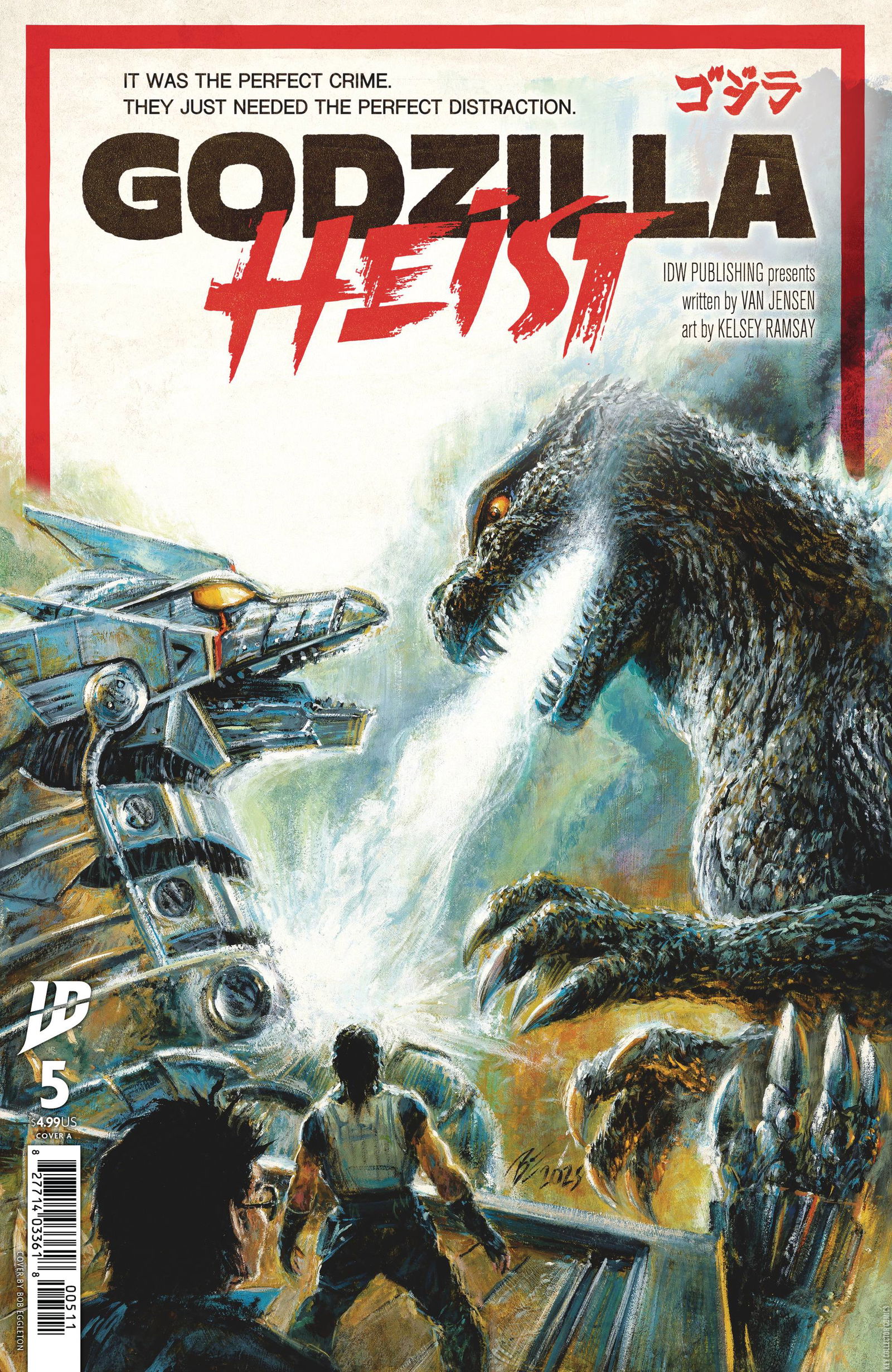 Godzilla: Heist #5 Published July 2025 | Key Collector