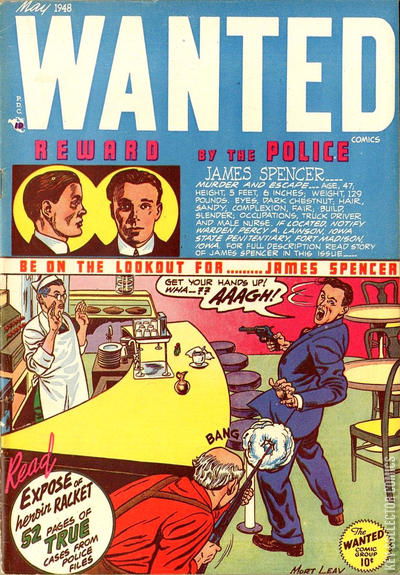 Wanted Comics #13 Published May 1948 | Key Collector Comics
