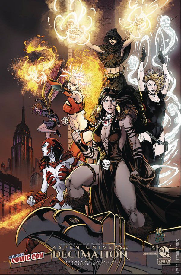 Aspen Universe: Decimation #1 NYCC Published September