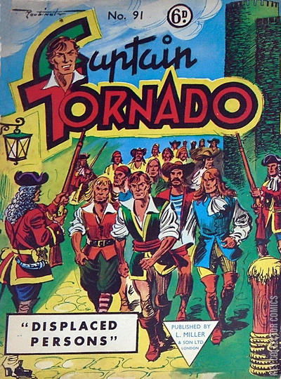 Captain Tornado #91 UK Edition Published January 1955