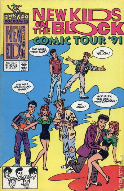 New Kids On The Block Comic Tour #7 Published December