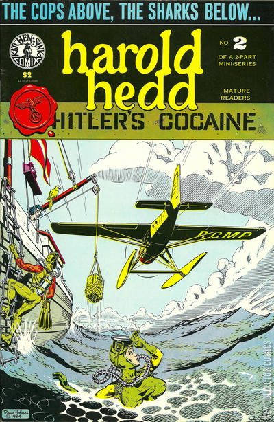Harold Hedd in "Hitler's Cocaine" #2 Published January