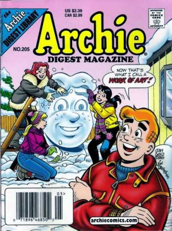 Archie Comics Digest #205 Published April 2004 | Key Co