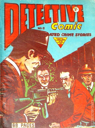 Detective Comic #9 UK Edition Published January 1959