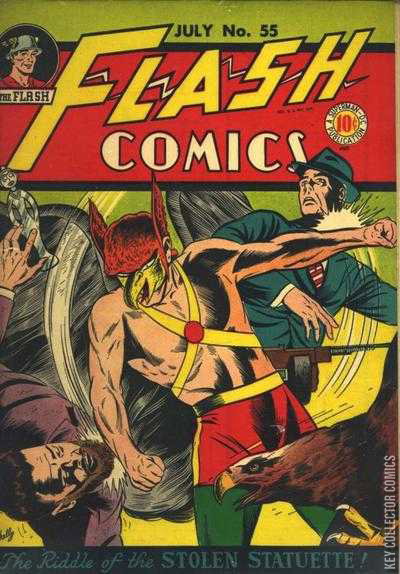 Flash Comics #55 Published July 1944 | Key Collector Comics