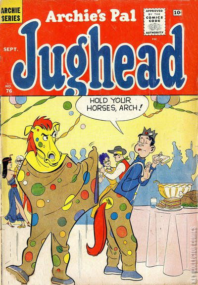 Archie's Pal Jughead #76 Published September 1961 | Key
