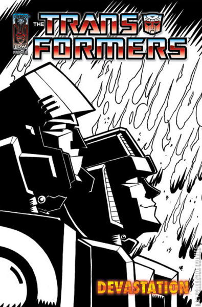 Transformers: Devastation #5 Variant Published February 200