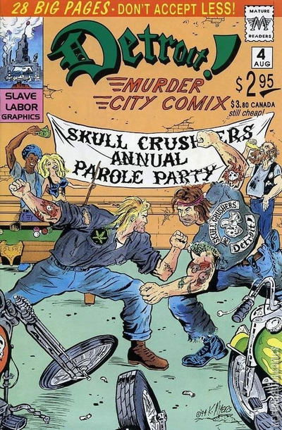 Detroit Murder City Comix by SLG | Key Collector Comics