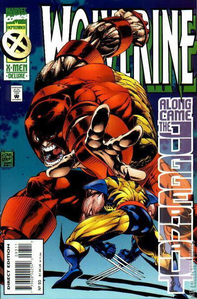 Wolverine #93 Published September 1995 | Key Collector