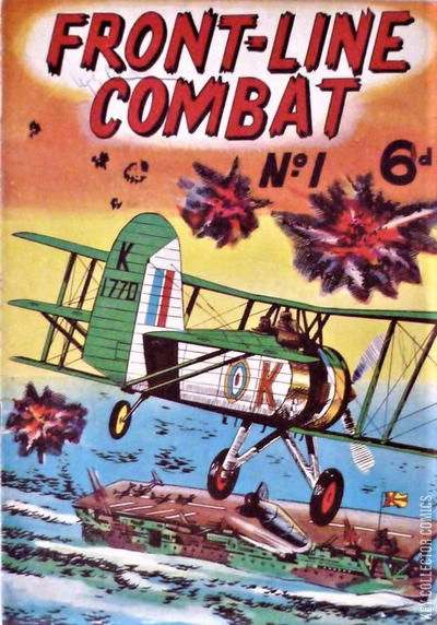 Front-Line Combat by L Miller Son | Key Collector Comics