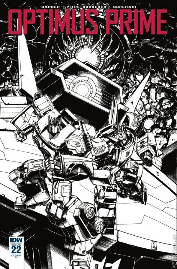 Optimus Prime #22 Variant Published August 2018 | Key