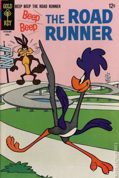 Beep Beep the Road Runner #7 Published April 1968 | Key