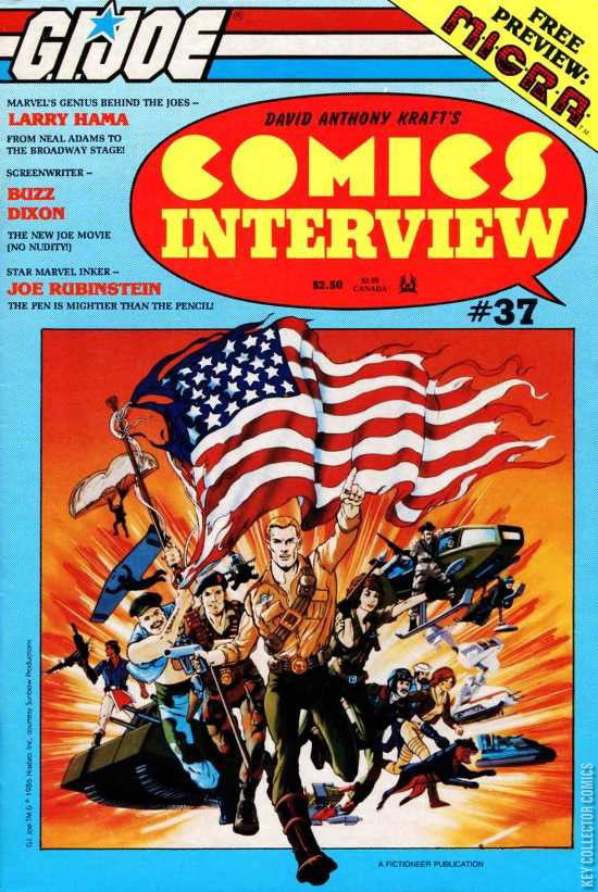 Comics Interview #37 Published January 1986 | Key Colle