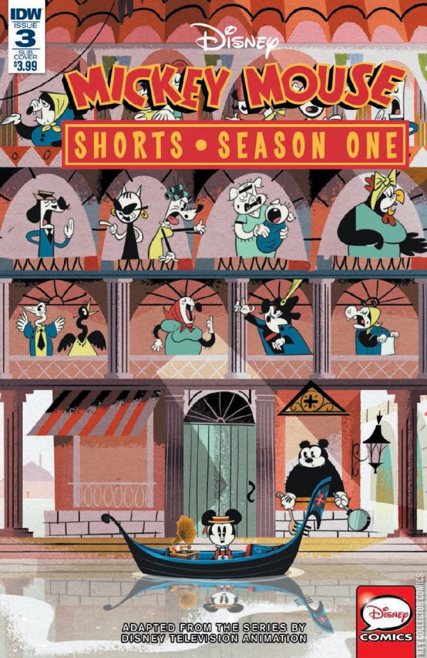 Mickey Mouse Shorts #3 Variant Published September 201