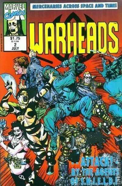 Warheads #2 Published July 1992 | Key Collector Comics
