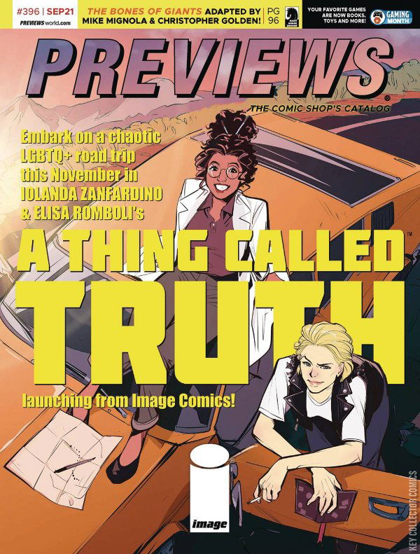 Previews #396 Published August 2021 | Key Collector Comics