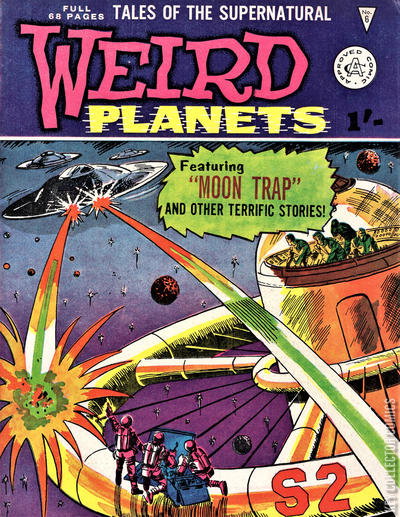 Weird Planets #6 Published January 1962 | Key Collector