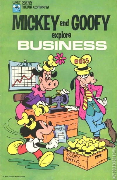 Mickey & Goofy Explore Business by Disney | Key Collector Comics