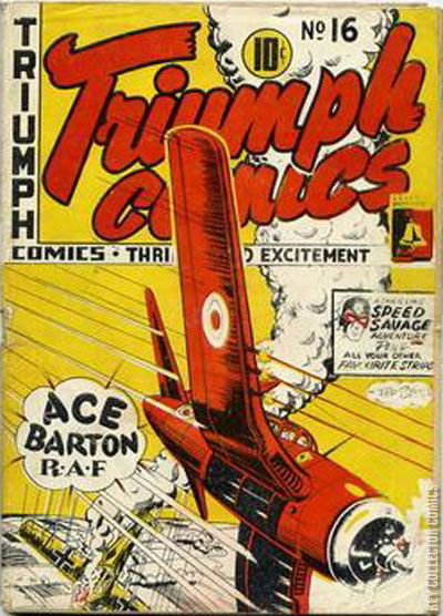 Triumph Comics #16 Published September 1943 | Key Colle