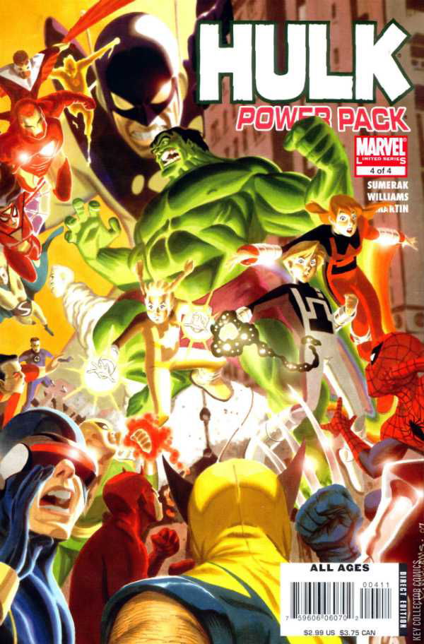Hulk: Power Pack #4 Published June 2007 | Key Collector