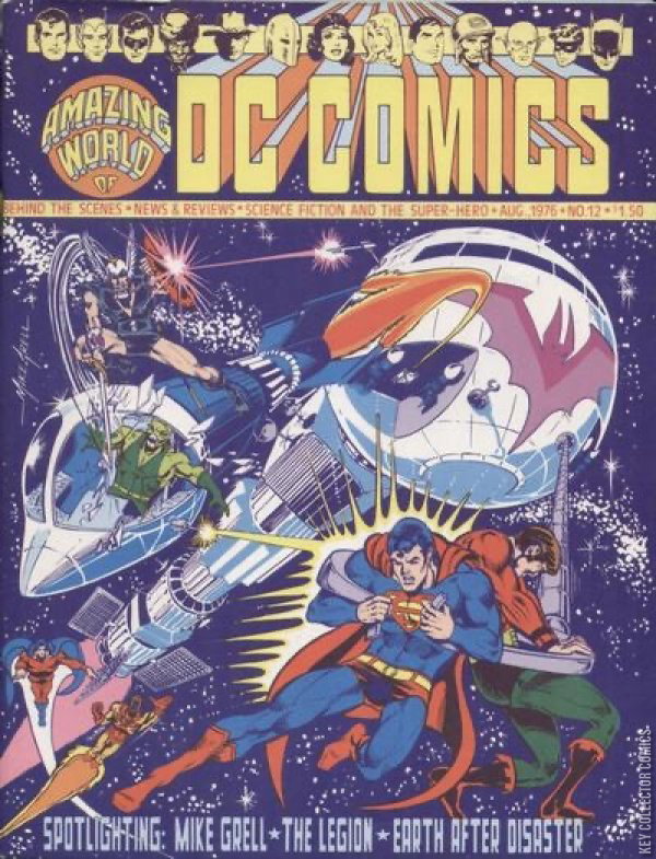 Amazing World of DC Comics #12 Published August 1976