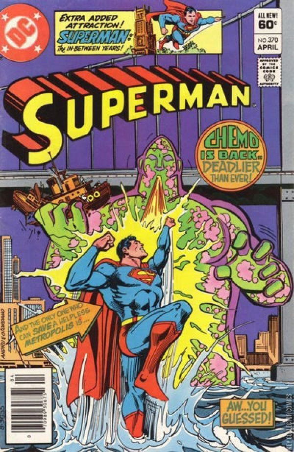 Superman #370 Newsstand Published April 1982 | Key Col