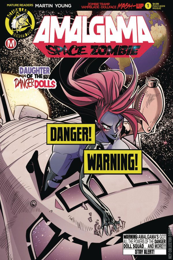 Amalgama Space Zombie #1 Variant Published October 201