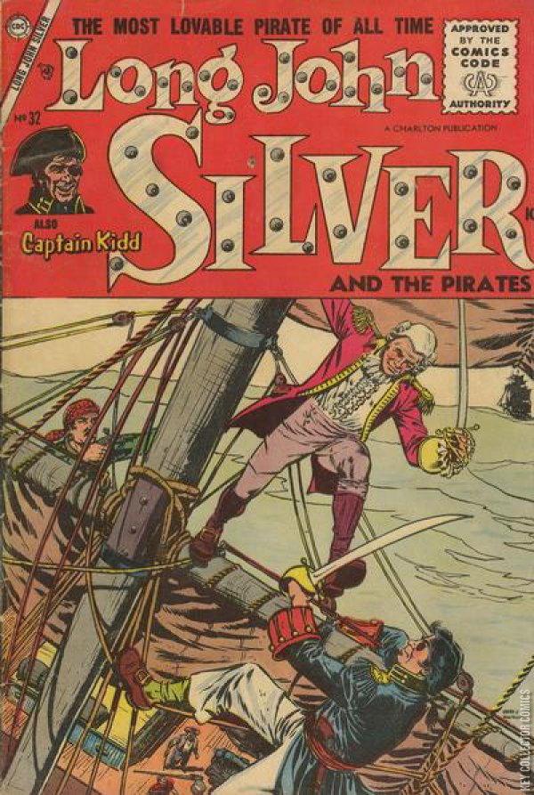 Long John Silver & the Pirates #32 Published March 1957