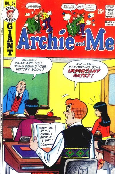 Archie & Me #57 Published July 1973 | Key Collector Comics