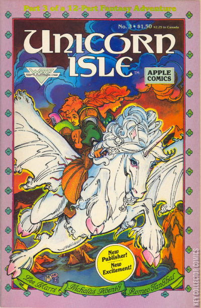 Unicorn Isle #3 Published January 1987 | Key Collector
