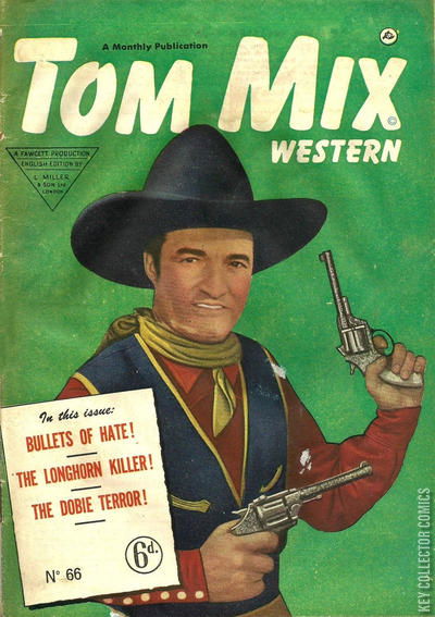 Tom Mix Western Comic #66 UK Edition Published January
