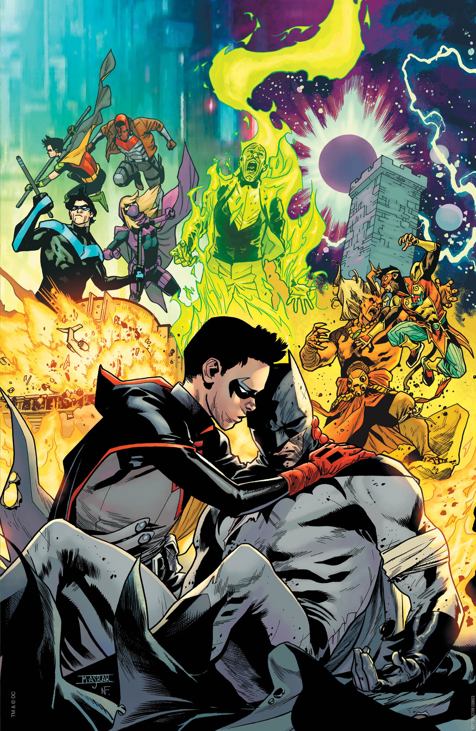 Batman vs. Robin #5 1:100 Published February 2023 | Ke