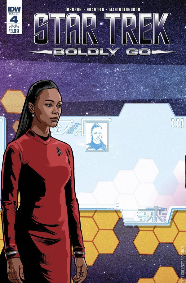 Star Trek: Boldly Go #4 Variant Published January 2017