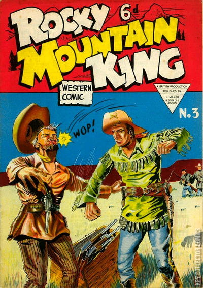 Rocky Mountain King Western Comic by L Miller Son | Key Collector Comics