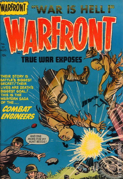 Warfront #22 Published August 1954 | Key Collector Comics