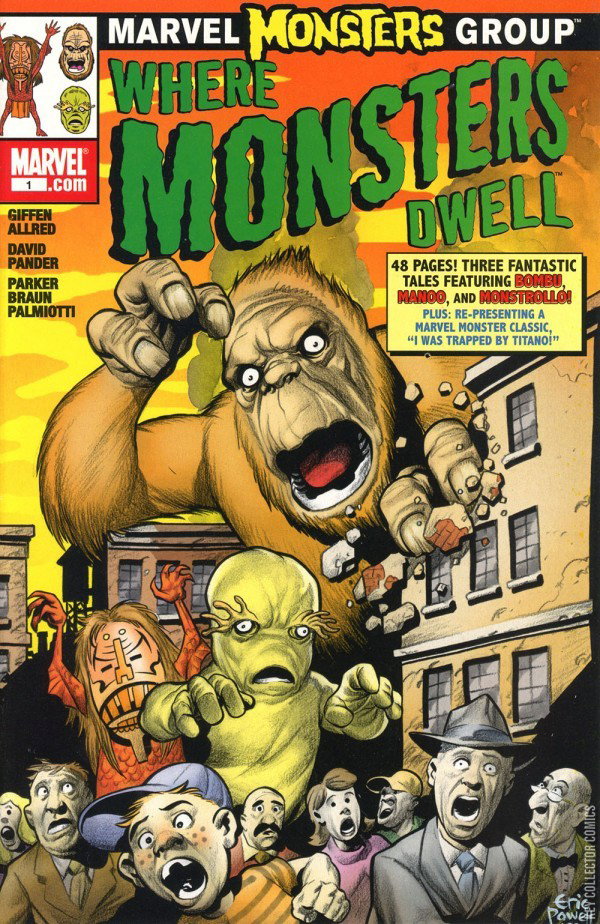 Marvel Monsters: Where Monsters Dwell by Marvel | Key Collector Comics