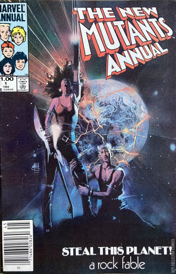 New Mutants Annual #1 Published November 1984 | Key Co