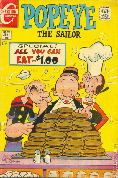 Popeye #102 Published June 1970 | Key Collector Comics