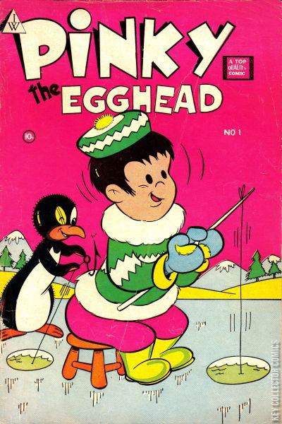 Pinky the Egghead by I. W. Publishing Super Comics | Key Collector Comics