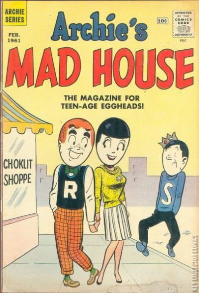 Archie's Madhouse #10 Published February 1961 | Key Col