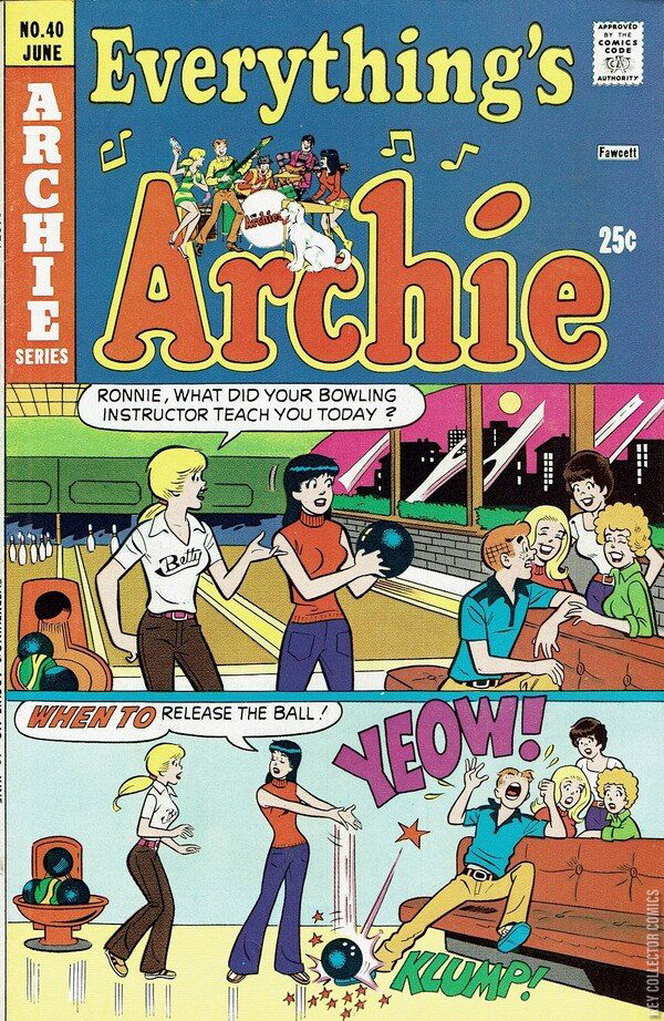Everything's Archie #40 Published June 1975 | Key Colle