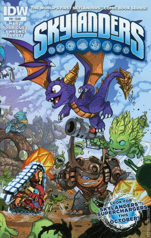 Skylanders #12 Published August 2015 | Key Collector Comics