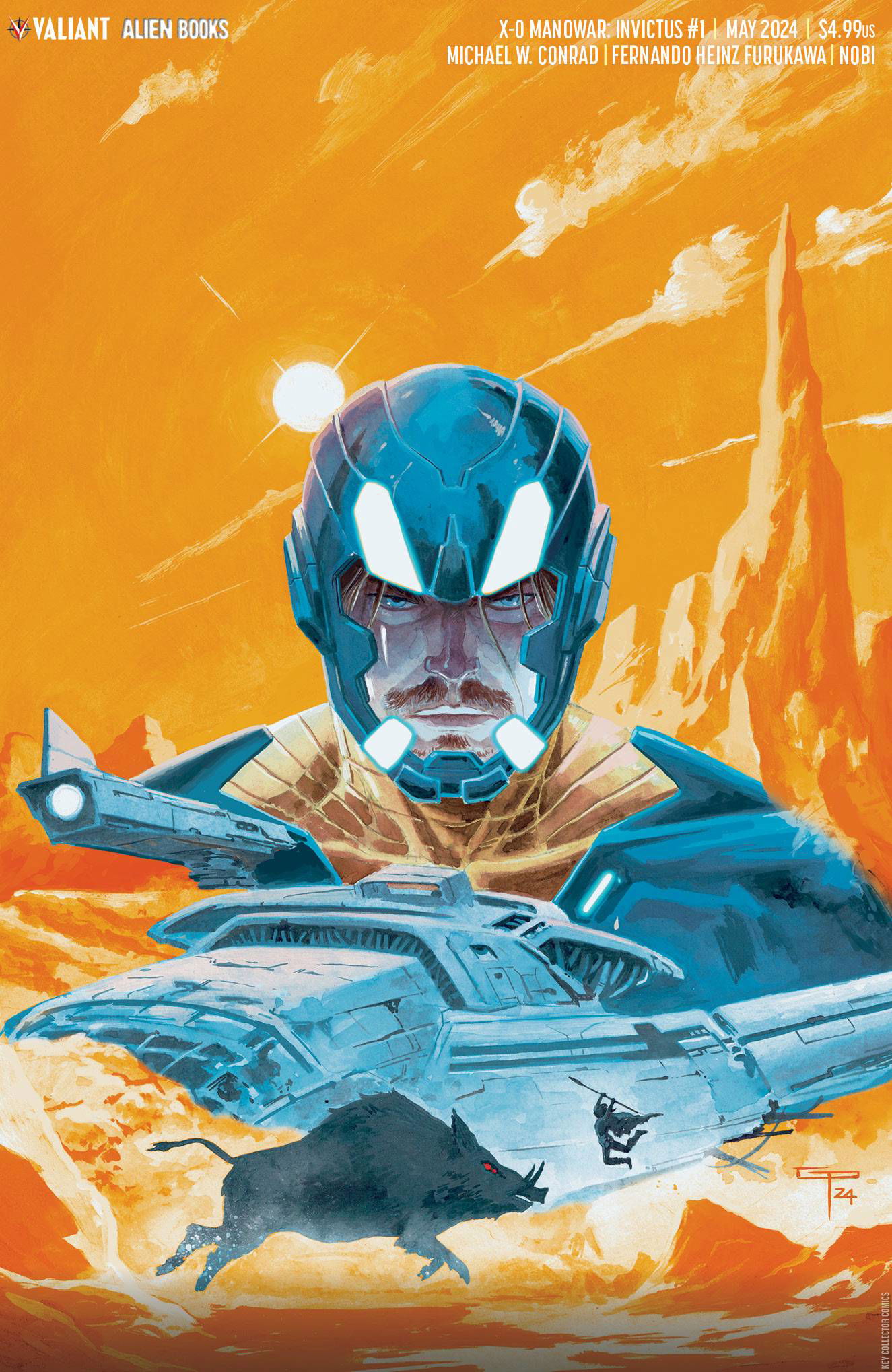 X-O Manowar: Invictus #1 Variant Published May 2024