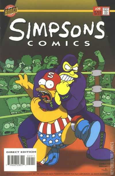 Simpsons Comics #29 Published February 1997 | Key Colle