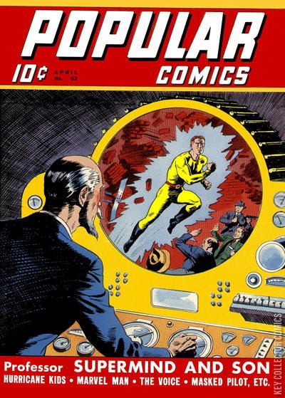 Popular Comics #62 Published April 1941 | Key Collector