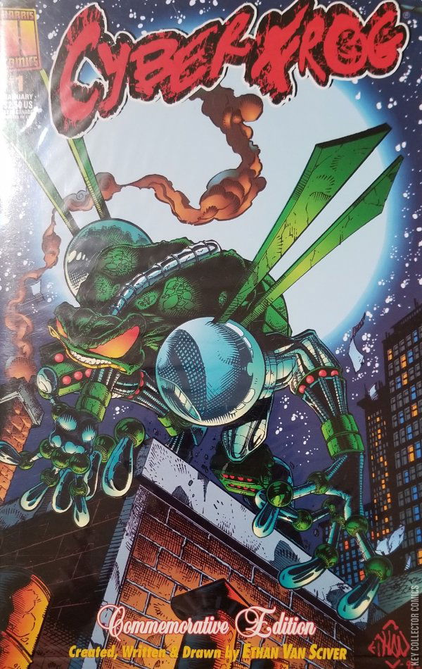 Cyberfrog #1 Variant Published January 1997 | Key Coll