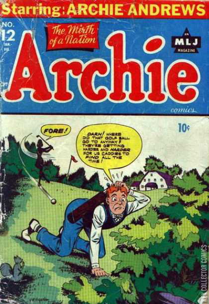 Archie Comics #12 Published January 1945 | Key Collecto
