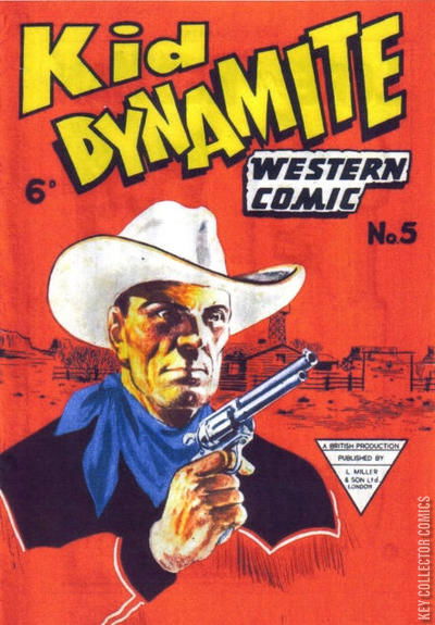 Kid Dynamite Western Comic by L Miller Son | Key Collector Comics